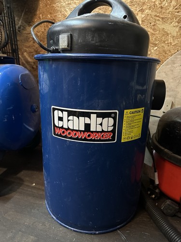 Clarke Woodworker CWVE1 Vacuum Dust Extractor, 230V. Good working ...