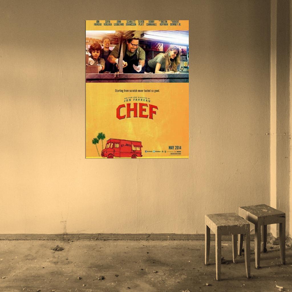 Jon Favreau Chef Poster