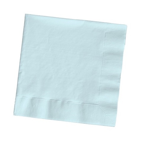 2-ply Paper Square Luncheon Napkins - Solid Colors- Disposable Dinner ...