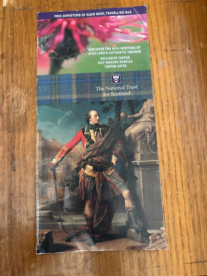The National Trust For Scotland Tartan Brochure c. 2001 | eBay