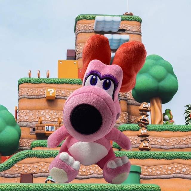 Little Buddy Super Mario Bros Birdo 6" Inch Plush Birdette Stuffed Toy ...