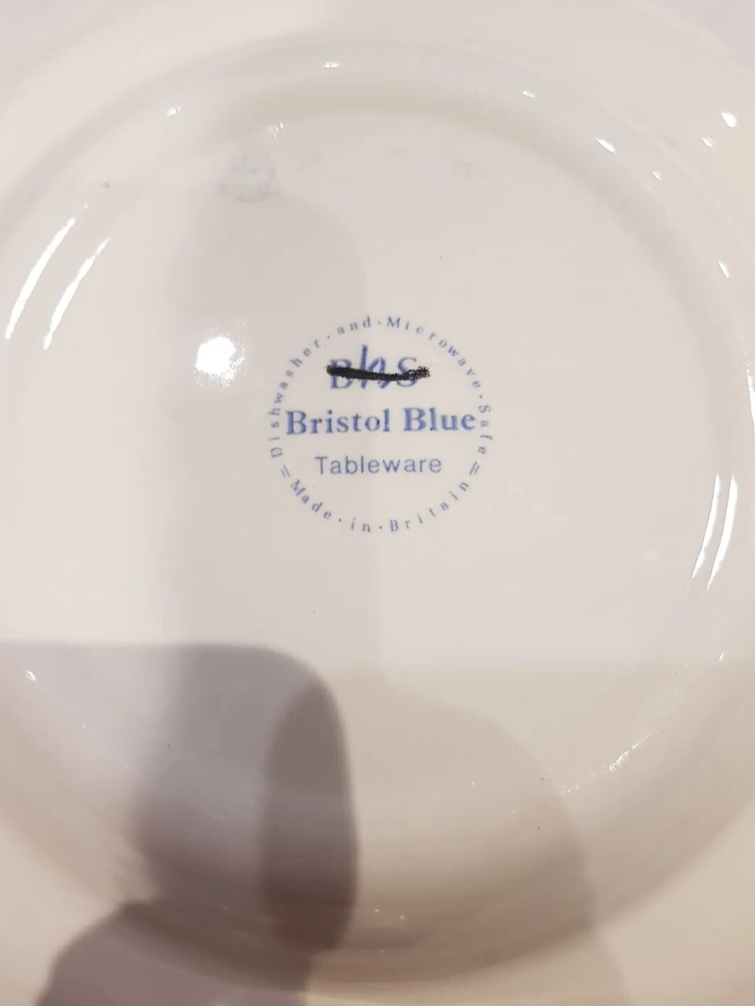 BHS British Home Stores Bristol Blue Rimmed Bowl x2 | eBay UK