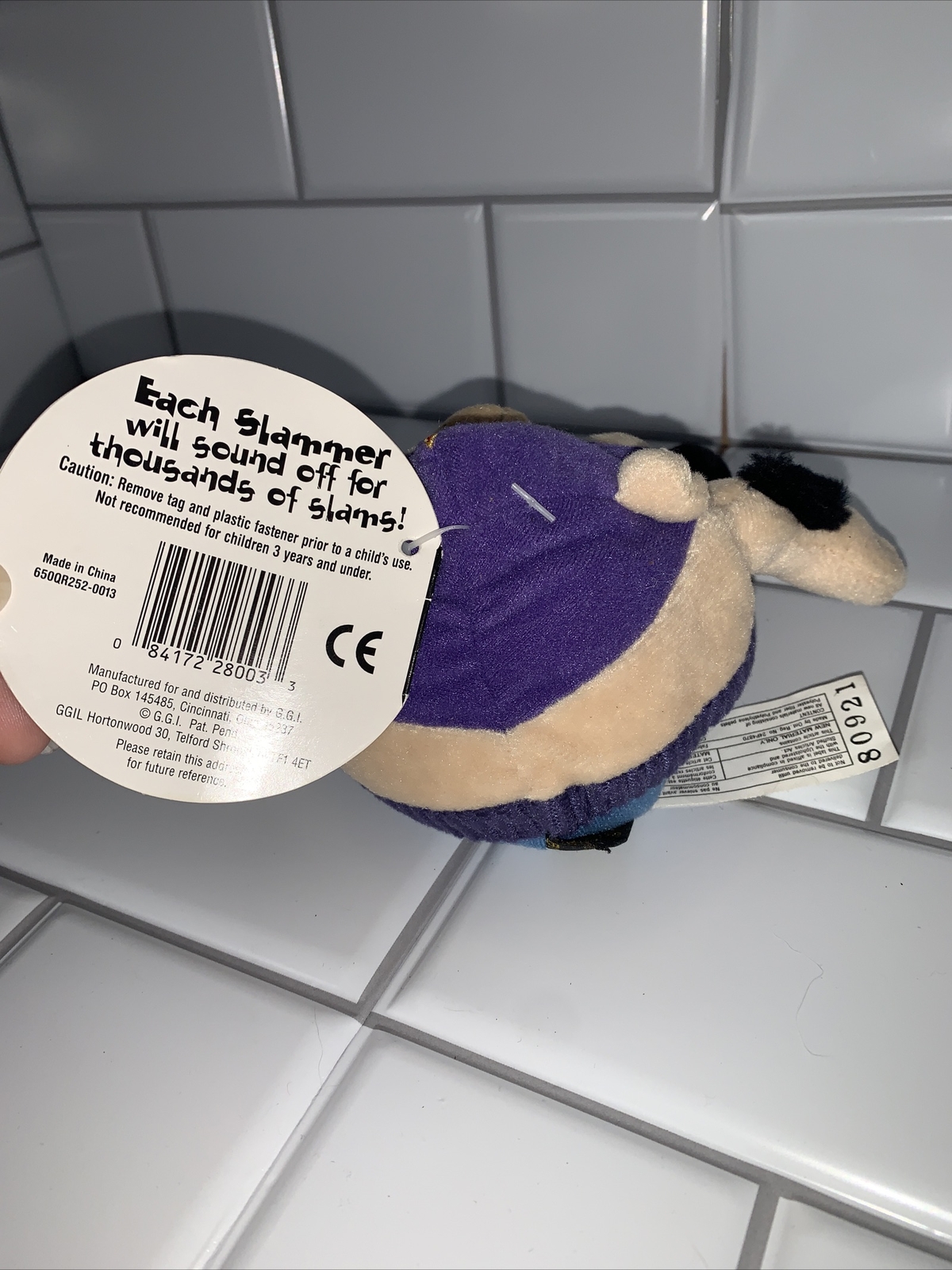 Vintage 90s Silly Slammers #66 Bronx Bomber Plush NO SOUND With Tags | eBay