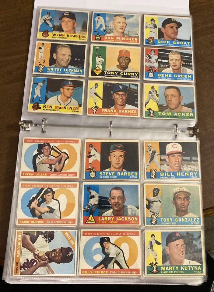 1960s Topps Baseball Cards Lot | eBay