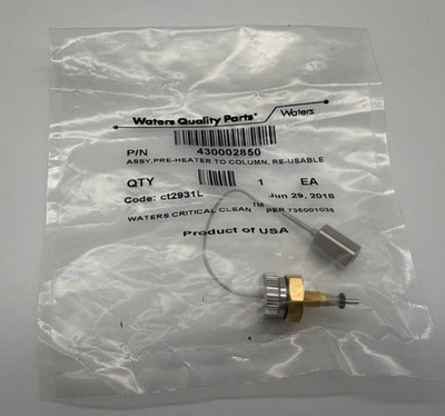 Waters Pre-Heater to Column SS Tubing Assembly 430002850 — NEW | eBay