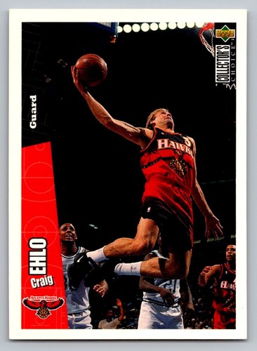 Craig Ehlo #4 Atlanta Hawks 1996-97 Collector's Choice Italian | eBay