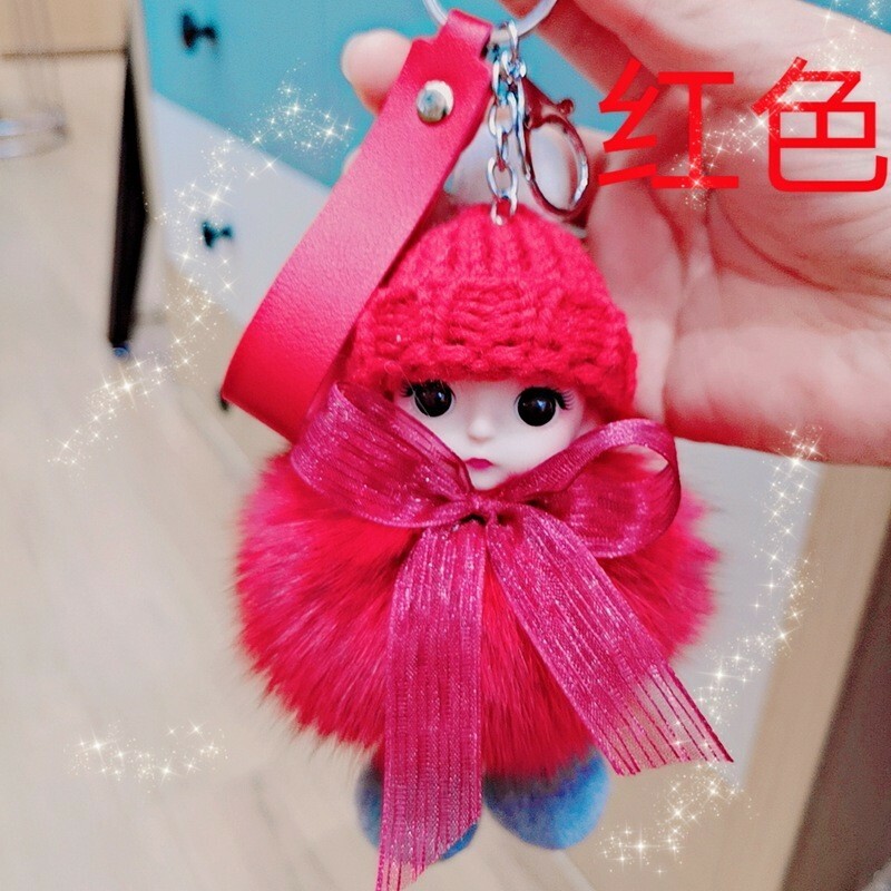 Cute Doll Keychains For Girls