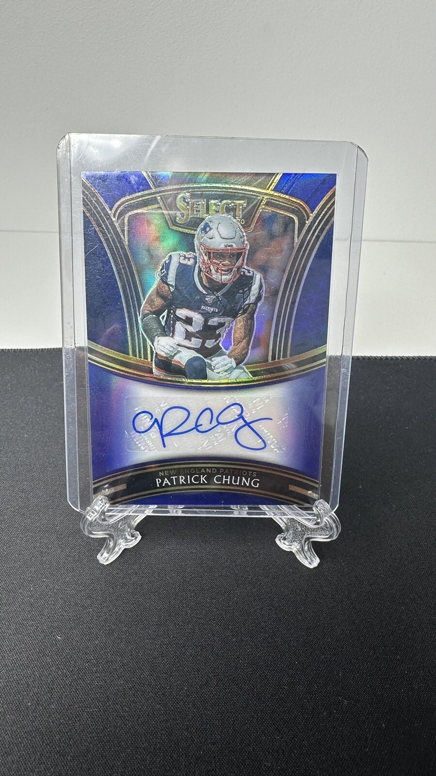 2020 Panini Select - Select Signatures Blue Prizm #SS-PCH Patrick Chung ...