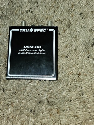 Tru-spec USM-8D UHF Consumer Agile A/V Modulator UHF Modulator | eBay