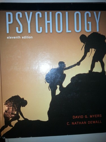 Psychology by David G. Myers and C. Nathan DeWall (2015, Hardcover ...