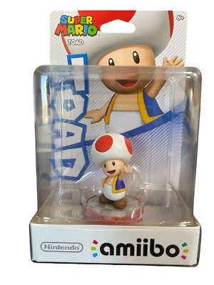 Nintendo Super Mario Toad Amiibo (US 1st Print) | eBay