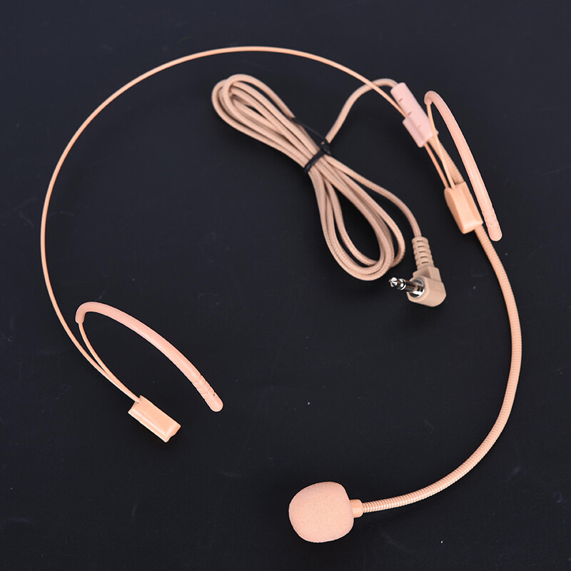 Headworn Condenser Headset Microphone Wireless Body-Pack Transmitter 3. ...