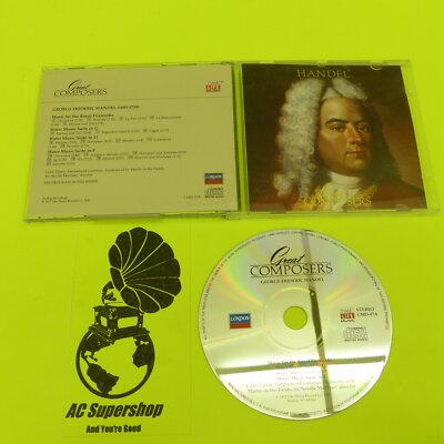 Time Life Music great composers George Frideric Handel - CD Compact ...