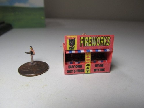 Blackcat Fireworks N SCALE Circus Carnival Fair 4th July booth ...