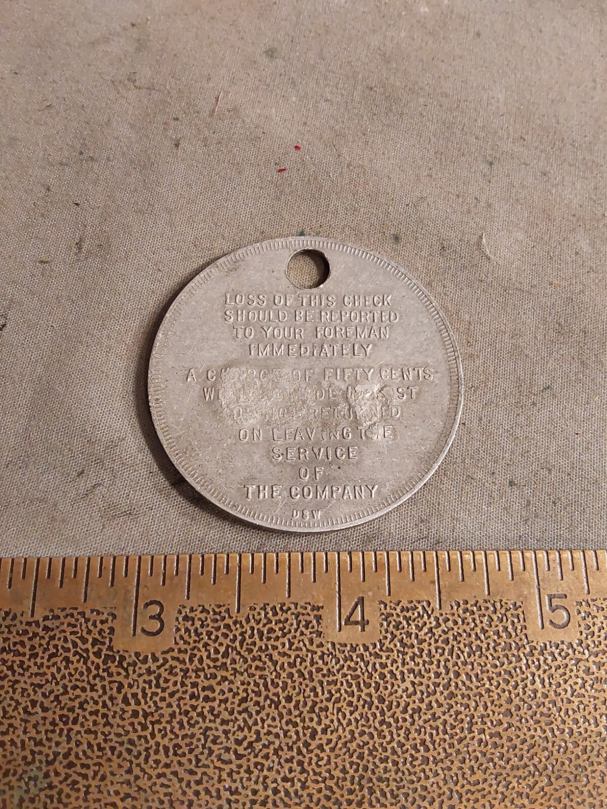 Lehigh Navigation Coal Company Employee Badge 7068 Aluminum Tag | eBay