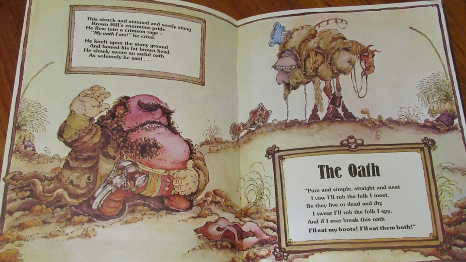 The OaTH of BaD BrOwN BiLL ~ Stephen Axelsen. 1978 SOFc UNopened HooT ...