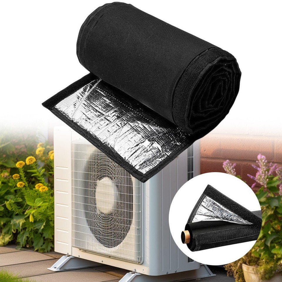 Three Layer Outdoor Pipe Insulation Sleeve for HVAC Copper Pipes 72 ...