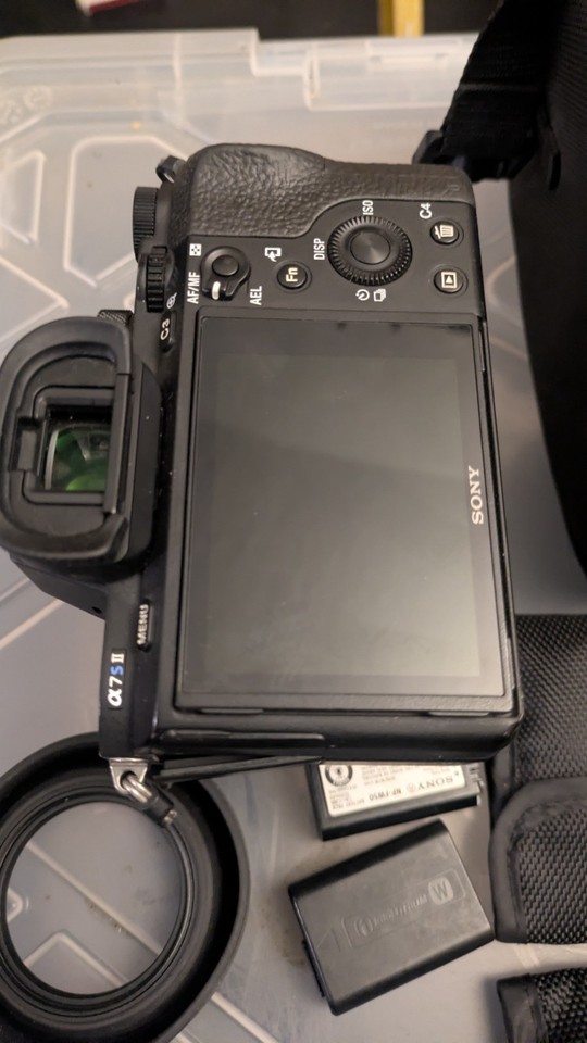 Sony A7S II Mirrorless With FE 1.8/50 Sony Lense, Batteries And Extras ...