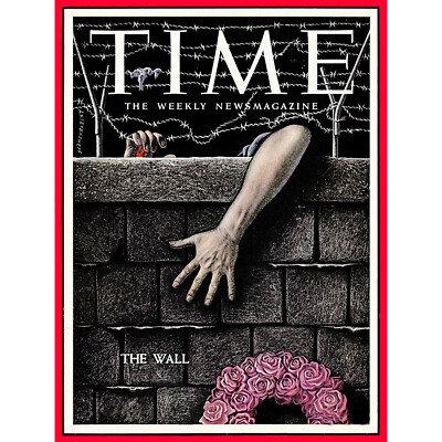 MAGAZINE 1961 TIME BERLIN WALL FINE ART PRINT POSTER 30x40cm CC374 | eBay