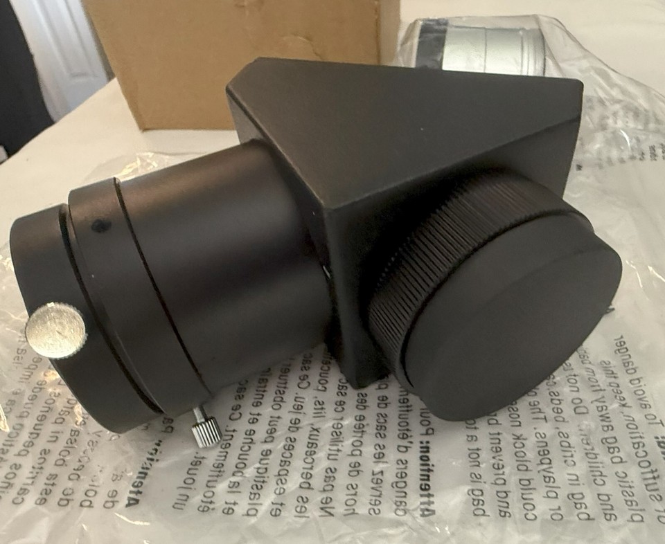 NEW: Celestron 93519 2 Inch Telescope Diagonal with adapters and stop ...