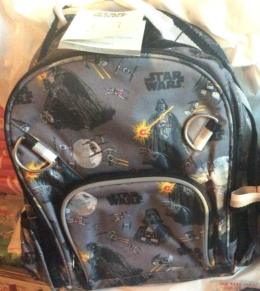 school Pottery barn Disney STAR WARS Backpack space Travel Bag gift boy ...