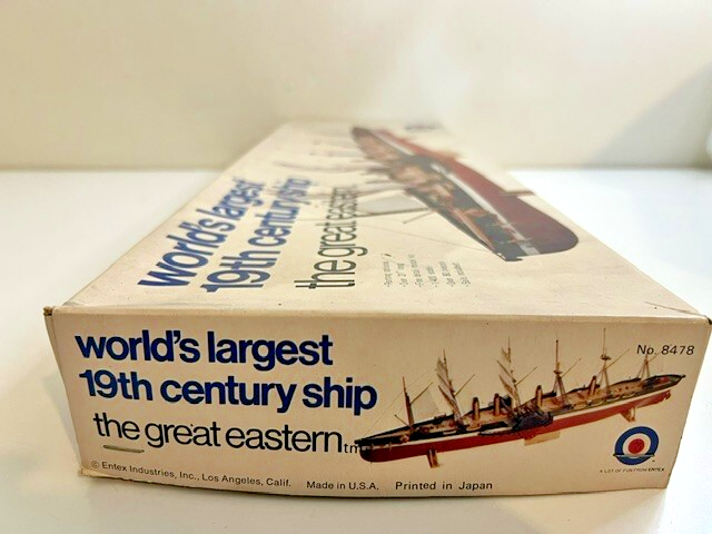 #723 - ENTEX THE GREAT EASTERN LARGEST 19TH CENTURY SHIP 1:400 MODEL ...