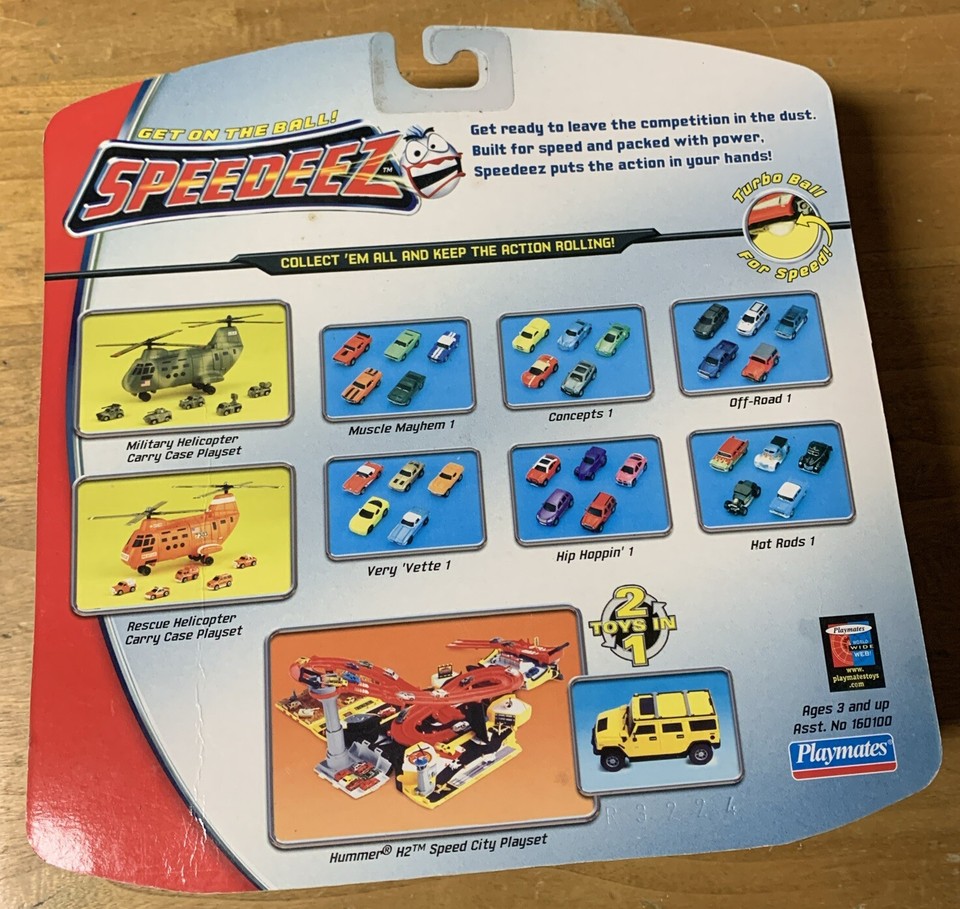 NEW, SEALED RARE Speedeez- Street Concept 1 PACK-10 Cars Total-2003 ...
