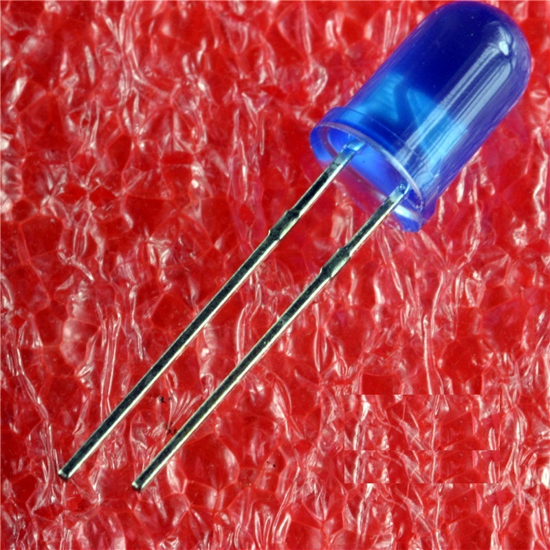 50Pcs LED F5 5MM BLUE COLOR BLUE LIGHT Super Bright Bulb Lamp | eBay UK