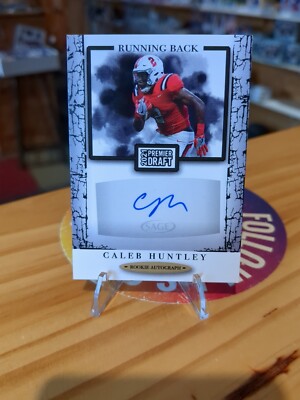 CALEB HUNTLEY - 2021 SAGE HIT RC AUTO CARD# A114 Autograph | eBay