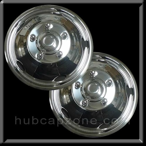 (2) Front GMC 19.5" dually Wheel Simulators 1974-2004 GMC Truck, RV 5 ...