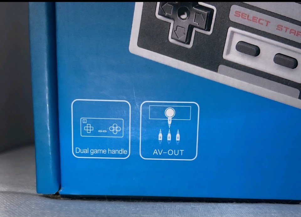 Classic Mini NES Style Video Game Console Built-in 620 Classic Edition ...