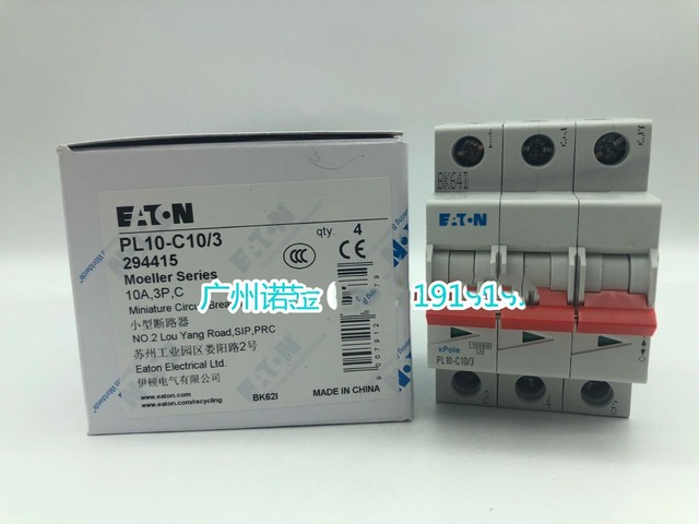 1pcs EATON Circuit Breaker PL10-C10/3 3P 10A for sale online | eBay