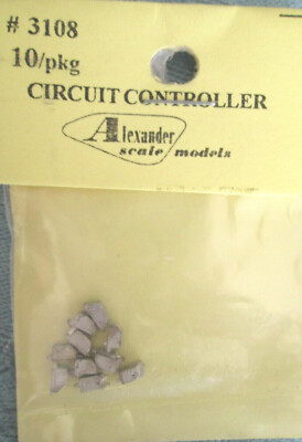 Alexander Scale HO #3108 Circuit Controller / Light Cast Metal (White ...