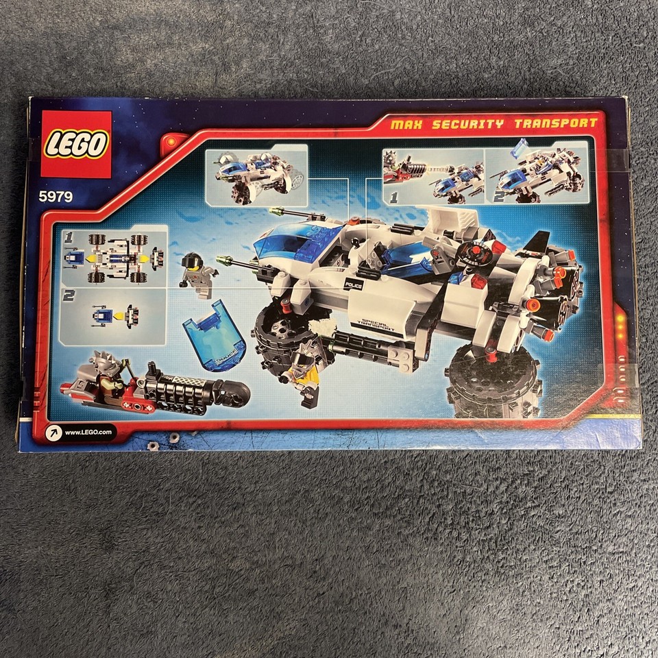 LEGO Space Police 3 5979 Max Security Transport New Sealed | eBay