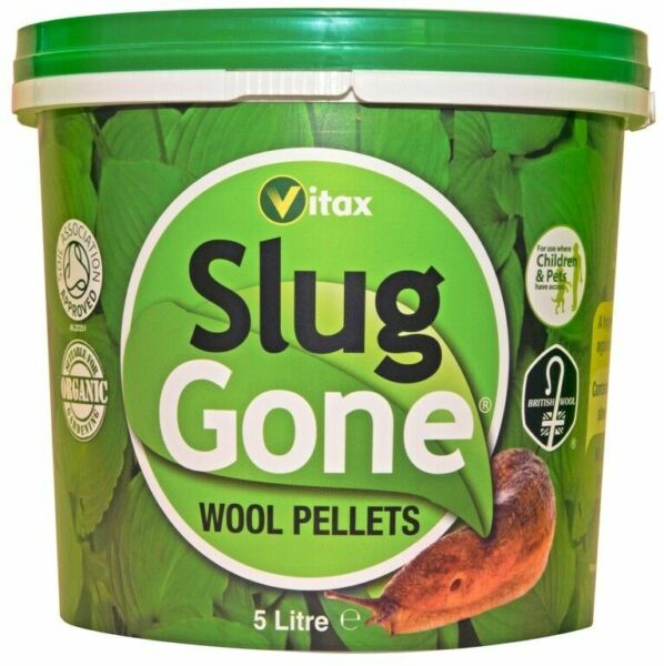 Vitax Slug Gone Natural Wool Barrier Pellets (5L) for sale online | eBay