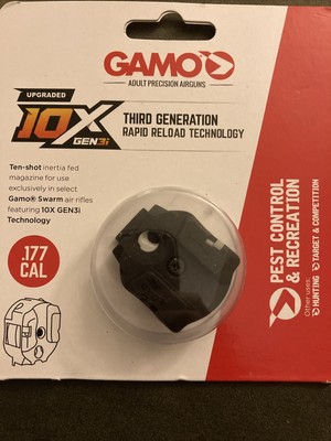 Gamo Swarm .177 Cal 10X Gen3i Quick-Shot Ten Shot 10 Upgraded Precision ...