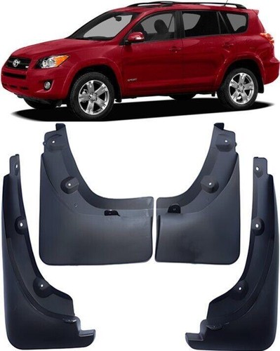 Front & Rear Splash Guards Mud Flaps Fender For 2007-2012 Toyota RAV4 ...