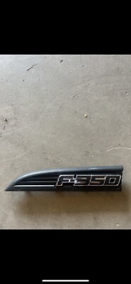 OEM FORD F350 XL SUPER DUTY DRIVER FENDER EMBLEM BADGE 2011-2016 BC34 ...