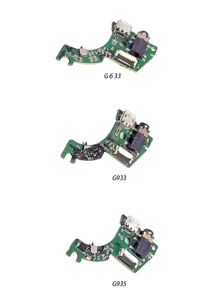 Replacement Parts for Logitech G933 G935 G633 G635 USB Charge PCB ...