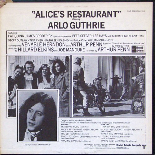 Arlo Guthrie, Garry Sherman - Alice's Restaurant (Original Motion ...