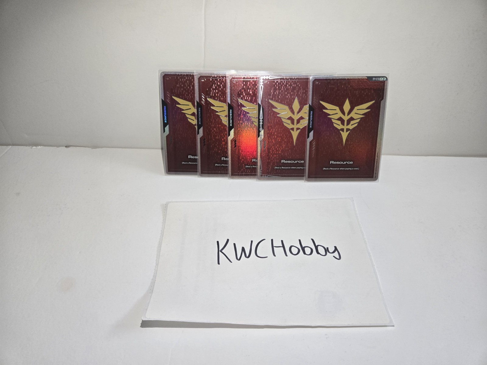 (SET OF 5) Gundam TCG Card Game Resource - Neo Zeon - RP-013 | eBay