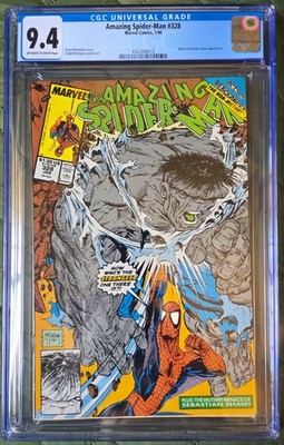 Amazing Spider-man 328 Marvel Comic Book Hulk Todd McFarlane Cover/Art ...