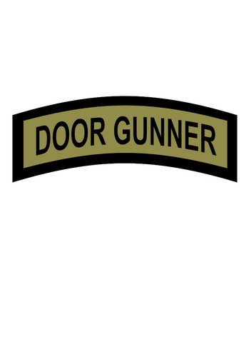 DOOR GUNNER Tab Vinyl Window Decal/Sticker | eBay