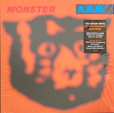 R.E.M. ‎- Monster LP - 180 Gram Vinyl Album - SEALED NEW RECORD - REM ...