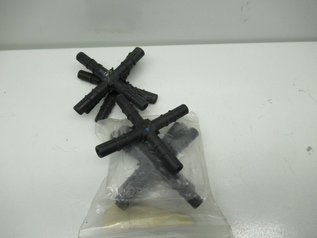 Mercedes R107 W116 W123 W124 W126 W201 FEBI Vacuum Hose Connector 4-Way ...