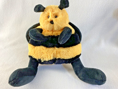 Unipak Plumpee Bee Plush Pot Belly Bumble Bee 9" Stuffed Animal Soft ...