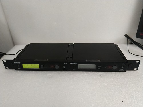 2x Shure SLX4 Wireless Microphone Receiver - Rack Mountable | eBay