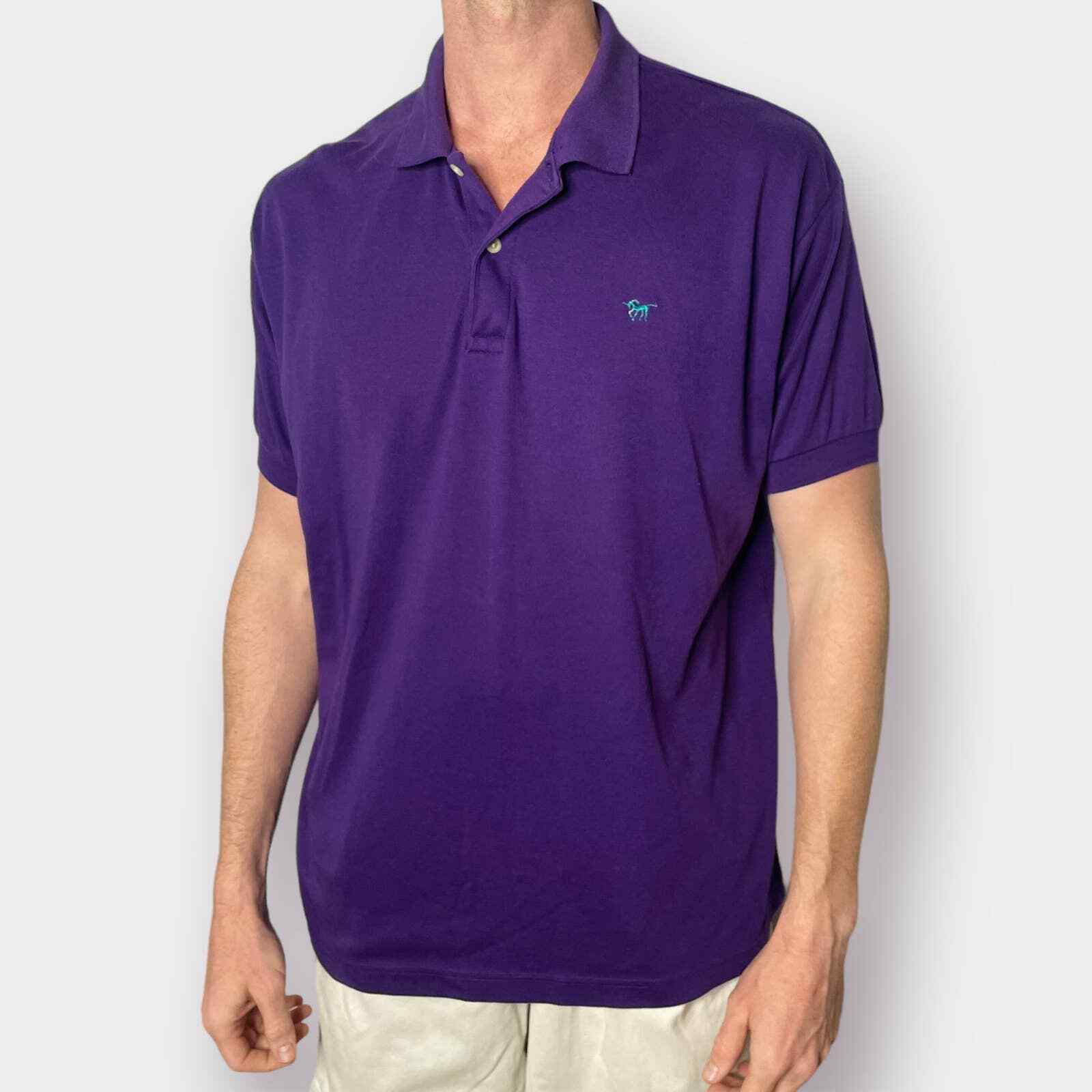 90s Sears Purple Polo - Gem