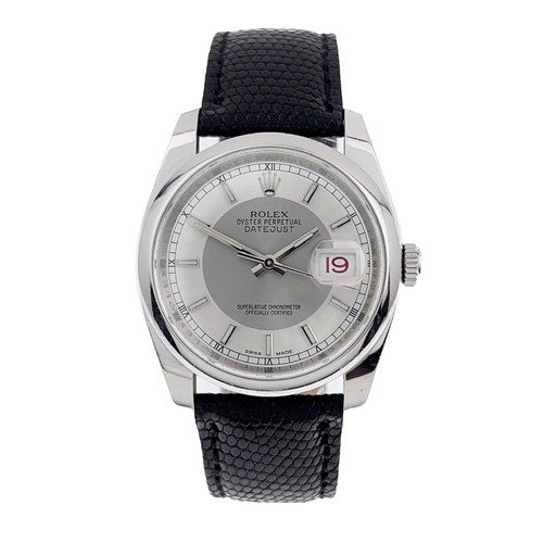 Rolex Datejust 36 Roulette Steel Silver Color Dial 36mm Automatic Men’s ...