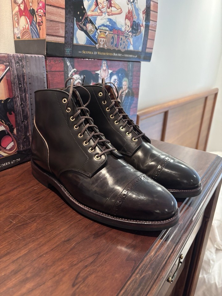 Grant Stone Garrison Boots Maduro Shell Cordovan 11D | eBay